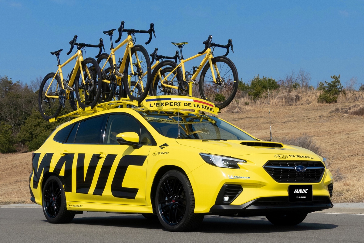 マヴィック ニュートラルサポートカーとしてSUBARU LEVORG GT-H EXを導入 - 日本全国の自転車レースやサイクリングイベントで ...